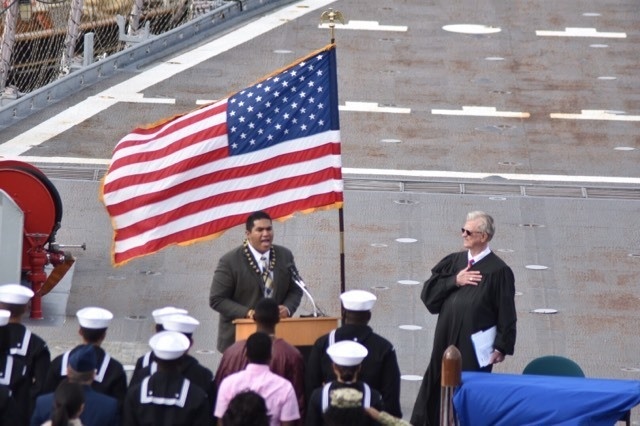 DVIDS - Images - Naturalization ceremony [Image 2 of 10]