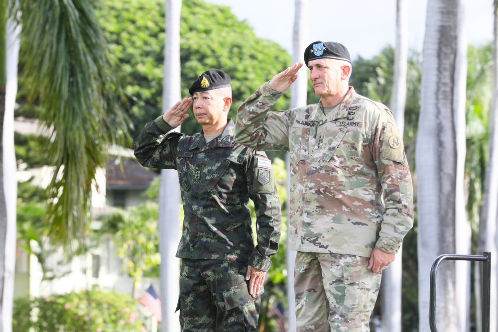 DVIDS - Images - USARPAC Honors Royal Thai Army General [Image 1 of 4]