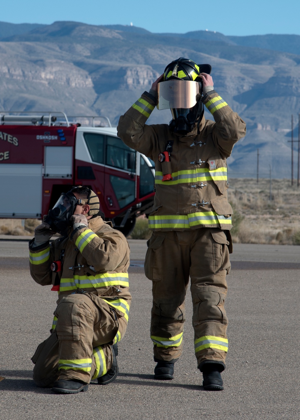 DVIDS - Images - 49 CES conducts live-burn exercise [Image 1 of 7]
