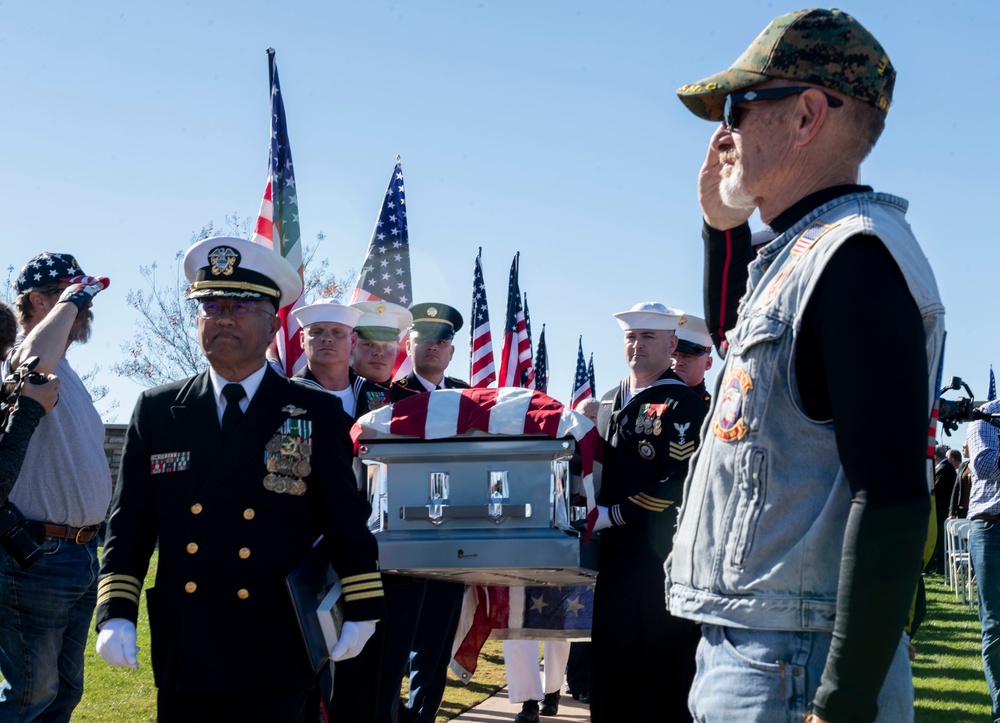 DVIDS - Images - Memorial Ceremony for Raymond Chavez, Oldest Pearl ...