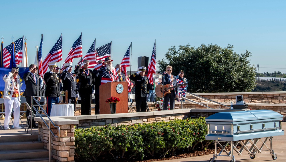 DVIDS - Images - Memorial Ceremony for Raymond Chavez, Oldest Pearl ...