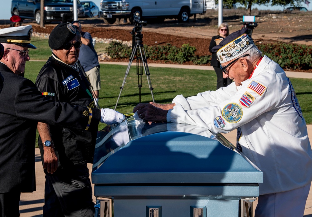 DVIDS - Images - Memorial Ceremony for Raymond Chavez, Oldest Pearl ...