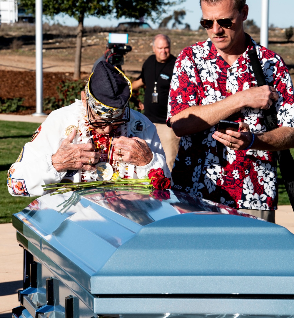 DVIDS - Images - Memorial Ceremony for Raymond Chavez, Oldest Pearl ...