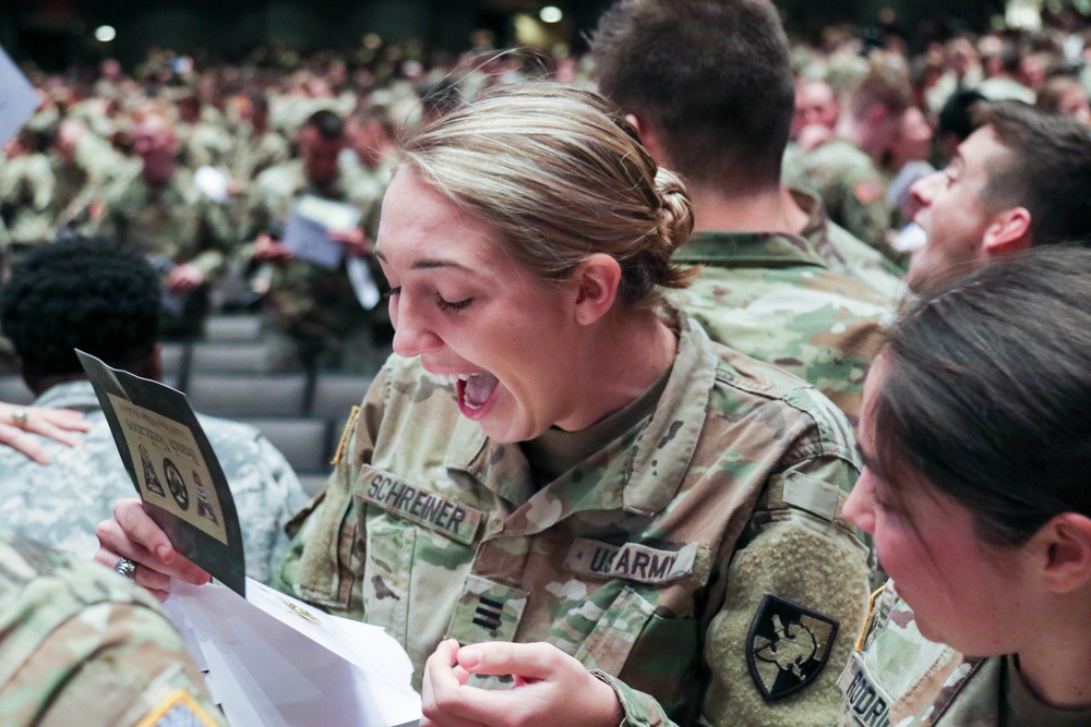 DVIDS - News - Class of 2019 cadets receive branch notifications during ...