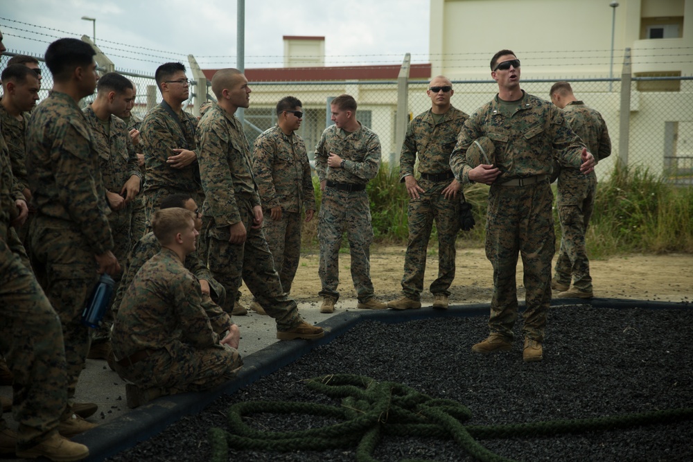 DVIDS - Images - Weapons Company Marines refine fast rope fundamentals ...