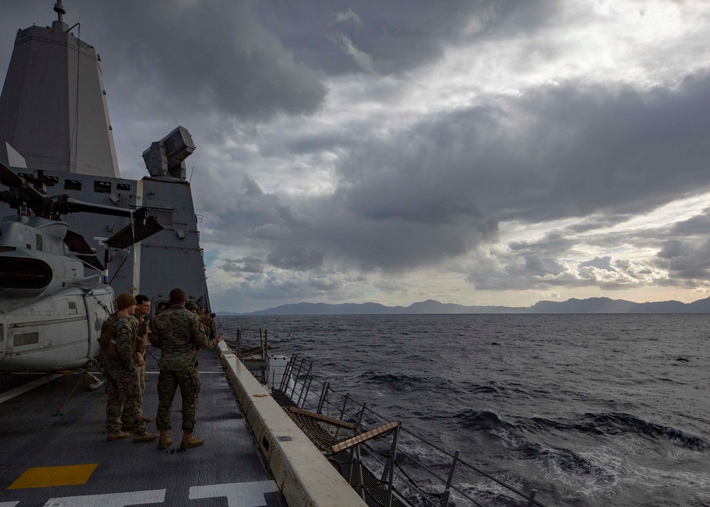DVIDS - Images - 22nd MEU Marines BZO machine guns in the Mediterranean ...