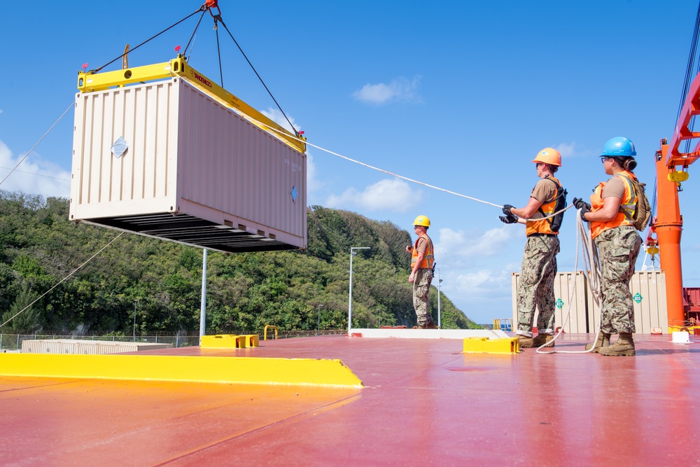 DVIDS - Images - NCHB 1 Conducts Cargo Operations [Image 5 of 5]