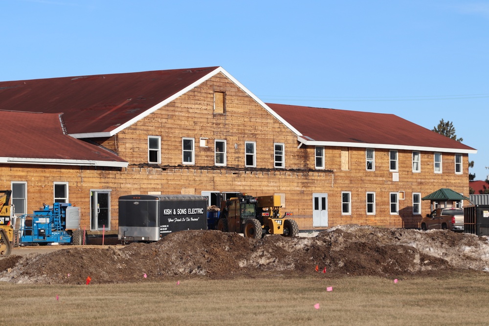 DVIDS - Images - Old Community Center renovation continues at Fort ...