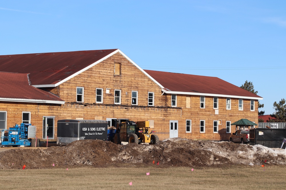 DVIDS - Images - Old Community Center renovation continues at Fort ...