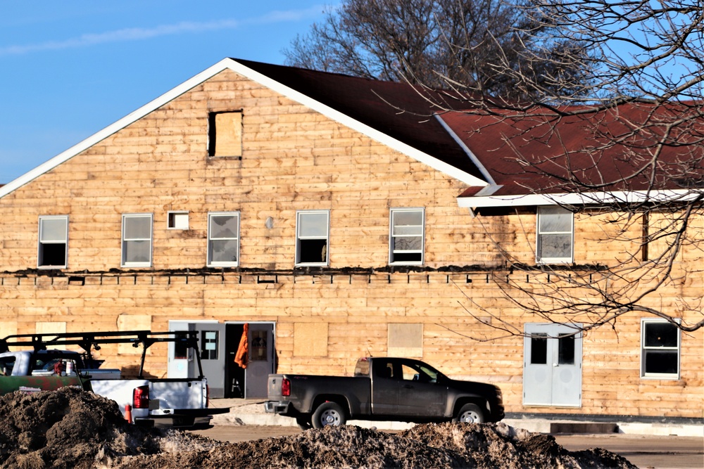 DVIDS - Images - Old Community Center renovation continues at Fort ...
