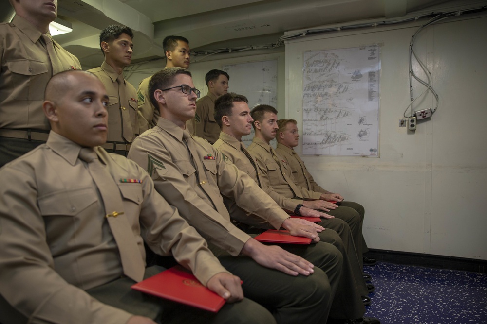 DVIDS - Images - USS Fort McHenry Corporals Course graduation [Image 3 ...