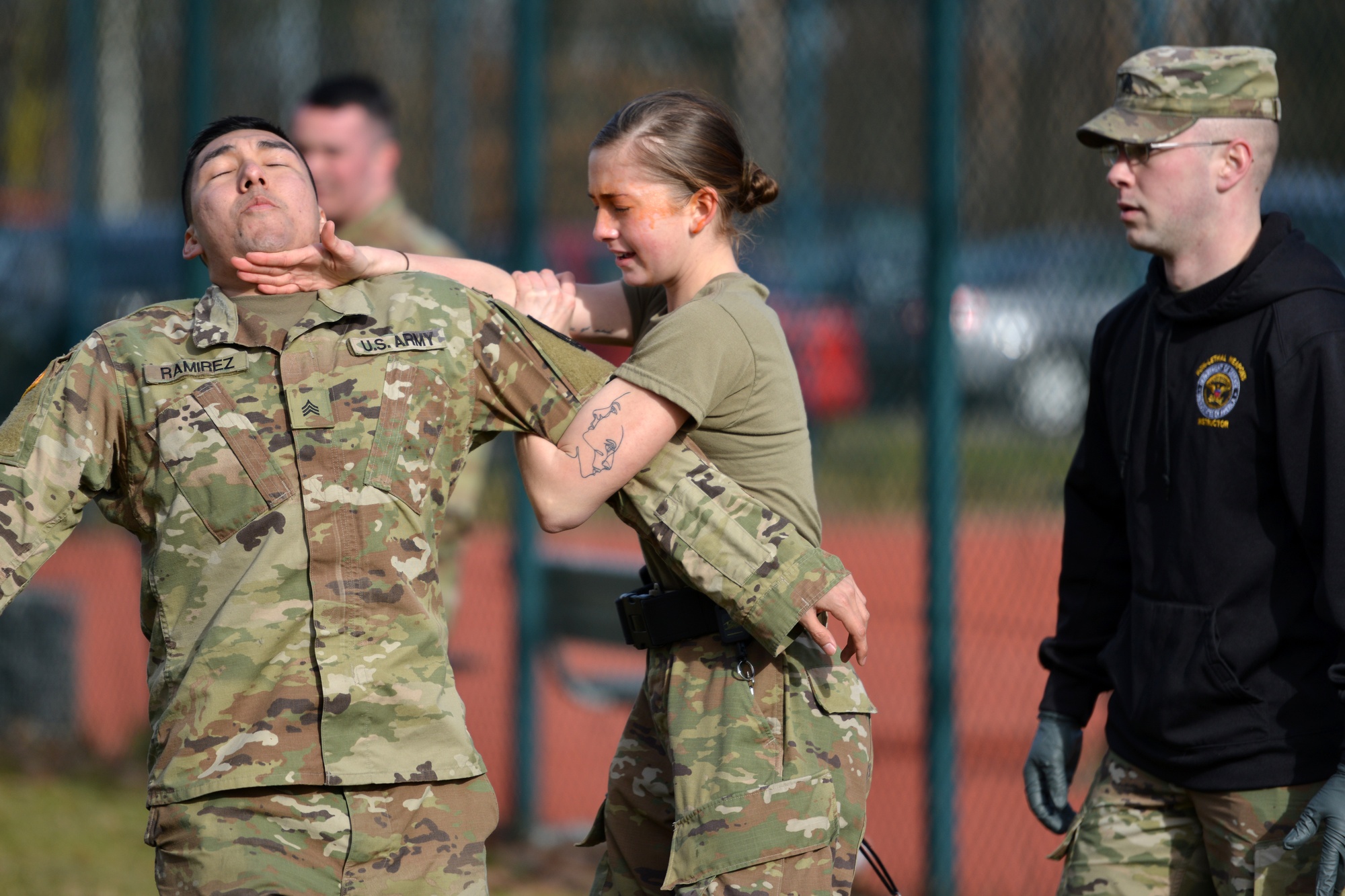 Police Pepper Spray Training