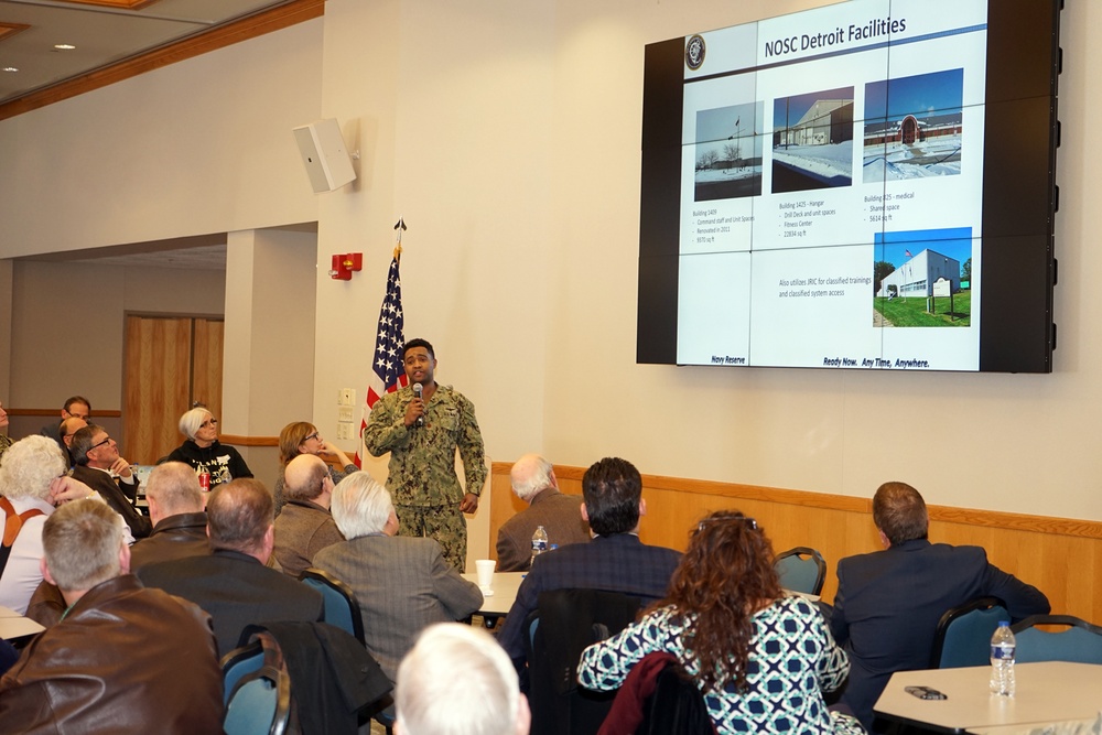 DVIDS - Images - NOSC commander visits the Base Community Council ...