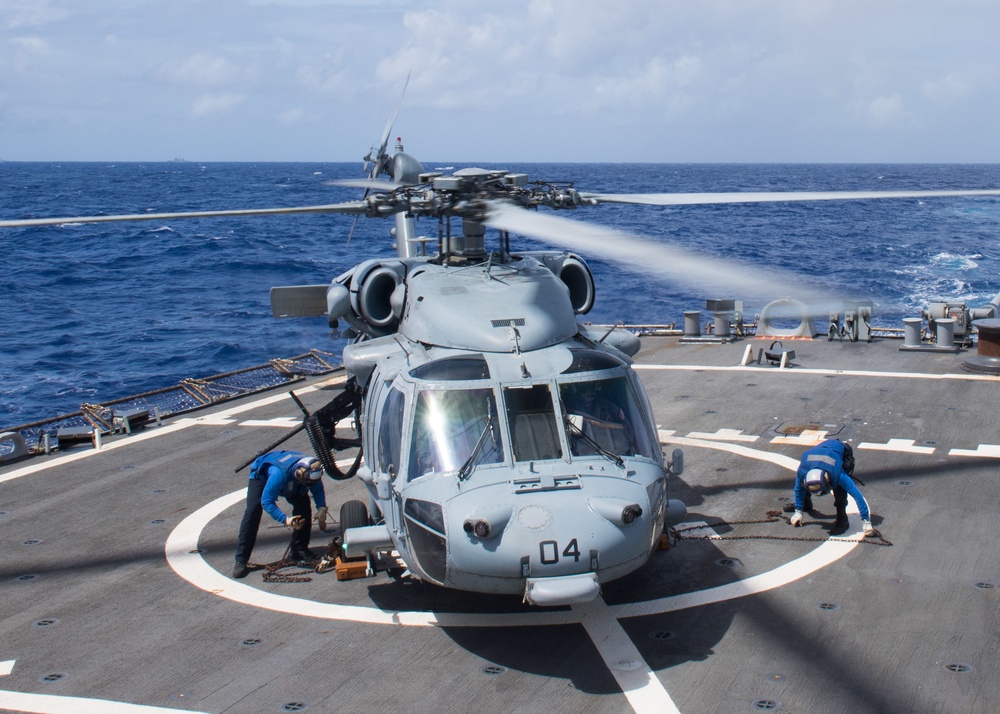 DVIDS - Images - USS Curtis Wilbur Flight Quarters [Image 5 of 7]