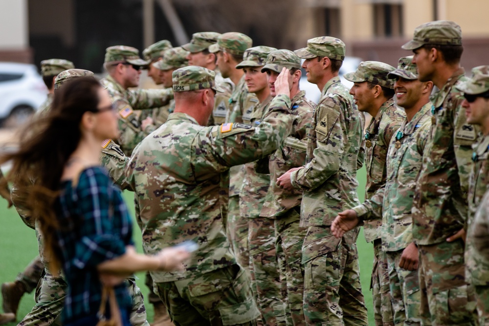 DVIDS - Images - Just Reward: Candidates receive EIB after grueling ...