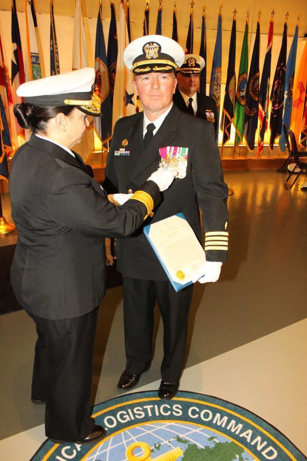 DVIDS - News - Aboona Becomes ‘Skipper’ of Naval Medical Logistics Command