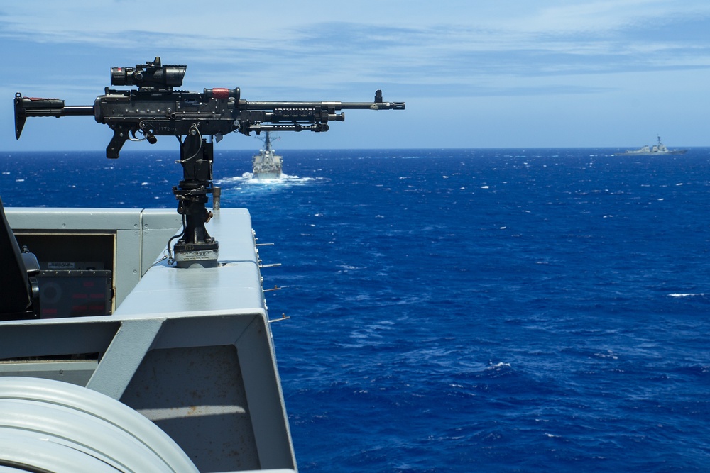 DVIDS - Images - BLT 1/4 Marines conduct M240B operations afloat in the ...