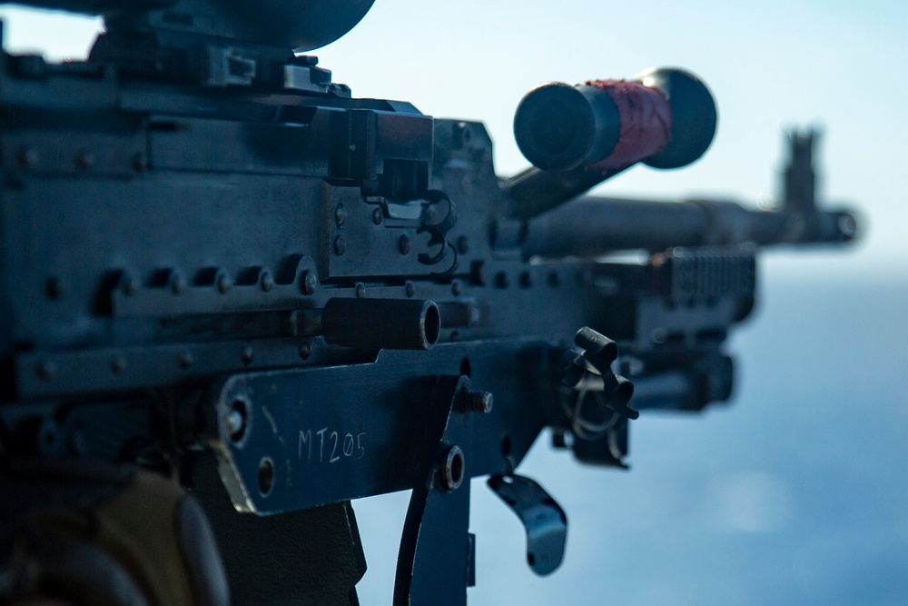 DVIDS - Images - BLT 1/4 Marines conduct M240B operations afloat in the ...