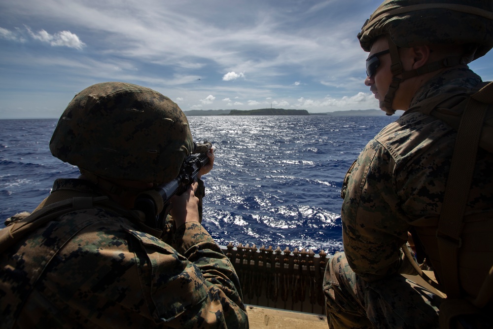 DVIDS - Images - BLT 1/4 Marines provide security afloat a landing ...