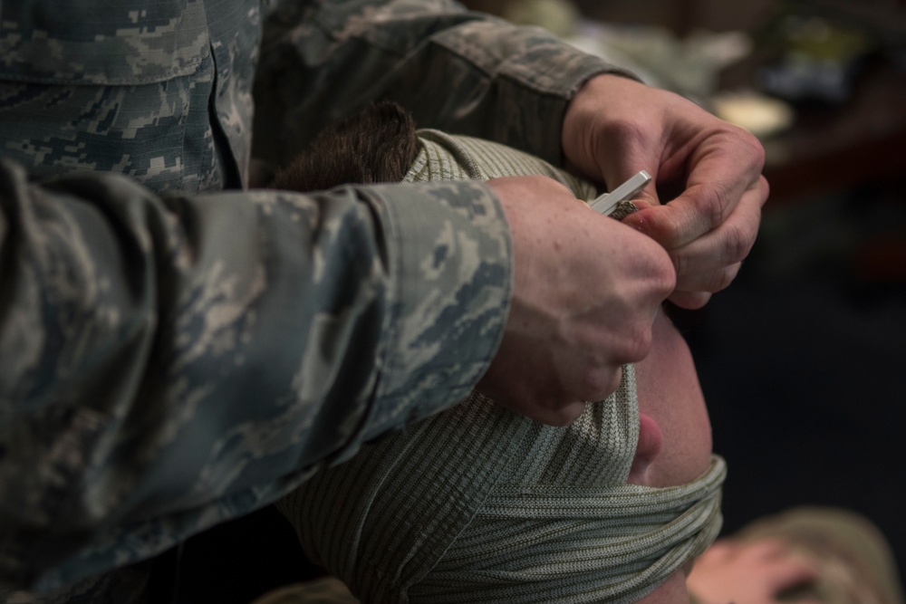 DVIDS - Images - Comm squadron Airmen conduct ATSO exercise [Image 3 of 5]