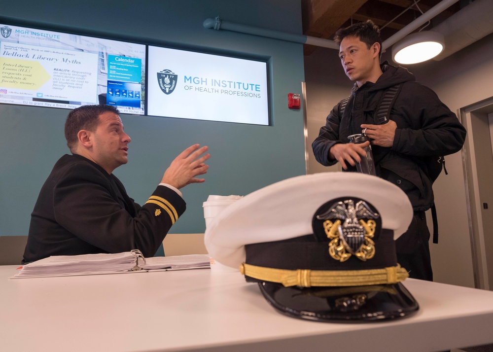 DVIDS - Images - Navy Recruiters Visit Massachusetts General Hospital ...