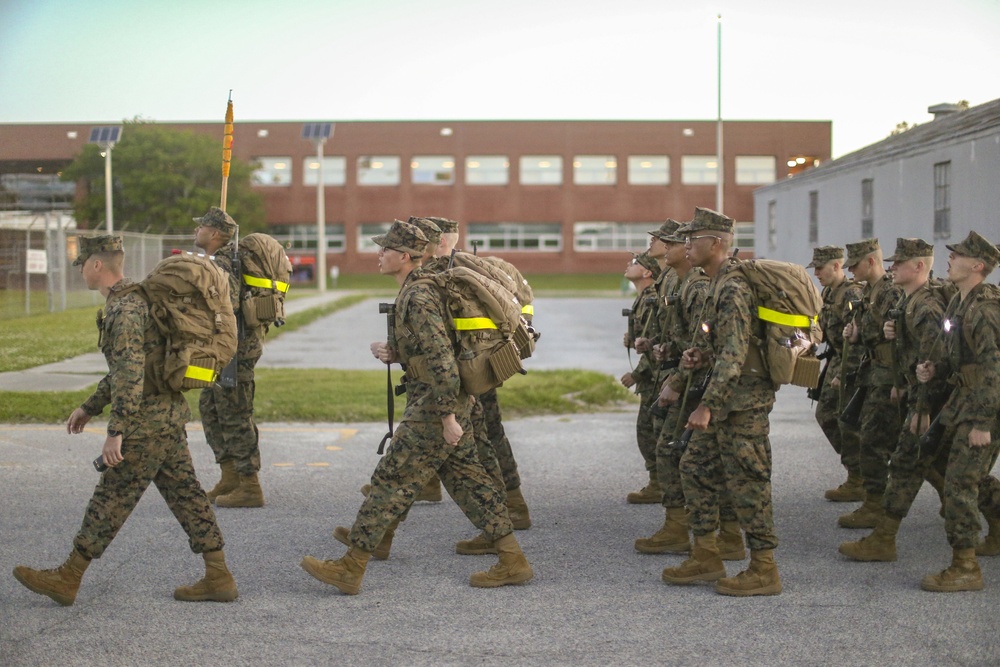 DVIDS - Images - Alpha Company 5k Hike [Image 6 of 6]