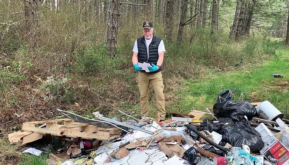 DVIDS - News - 'Trash Cop' helps keeps JBLM safe