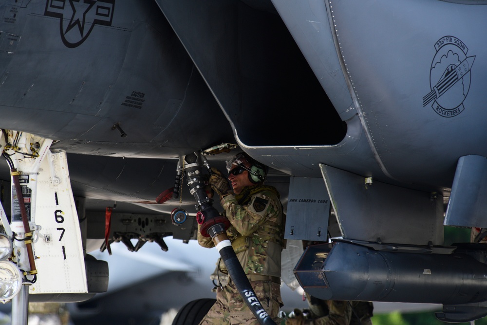 DVIDS - Images - 4FW hosts Combat Support Wing exercise [Image 5 of 9]
