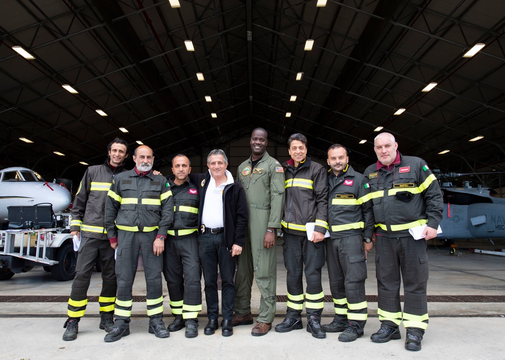 DVIDS - Images - NSA Naples Conducts Aircraft Emergency Rescue Training ...