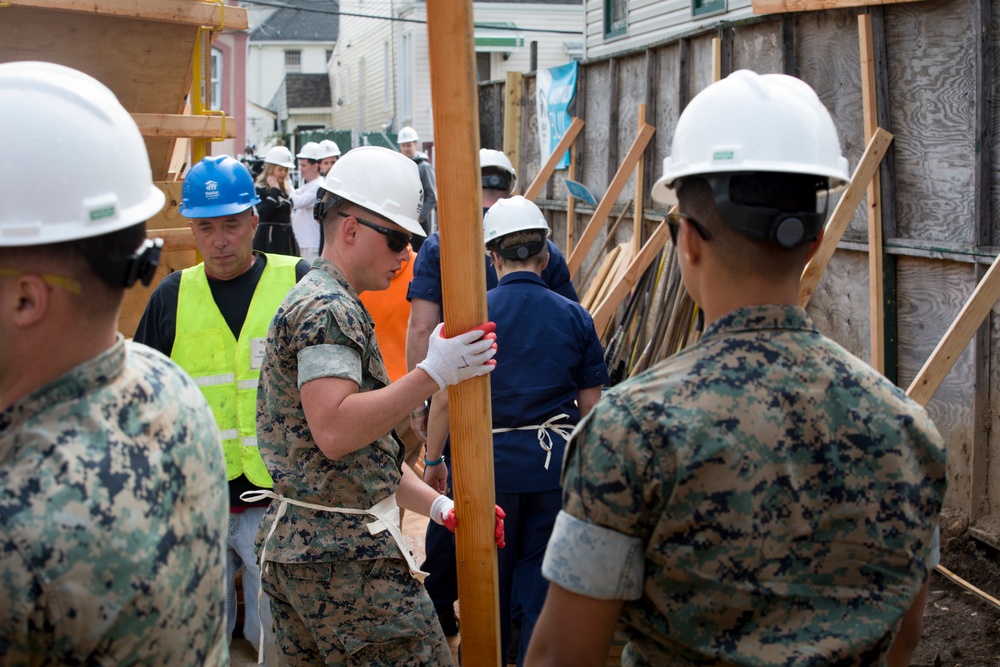 DVIDS - Images - Habitat for Humanity Fleet Week NY [Image 4 of 7]