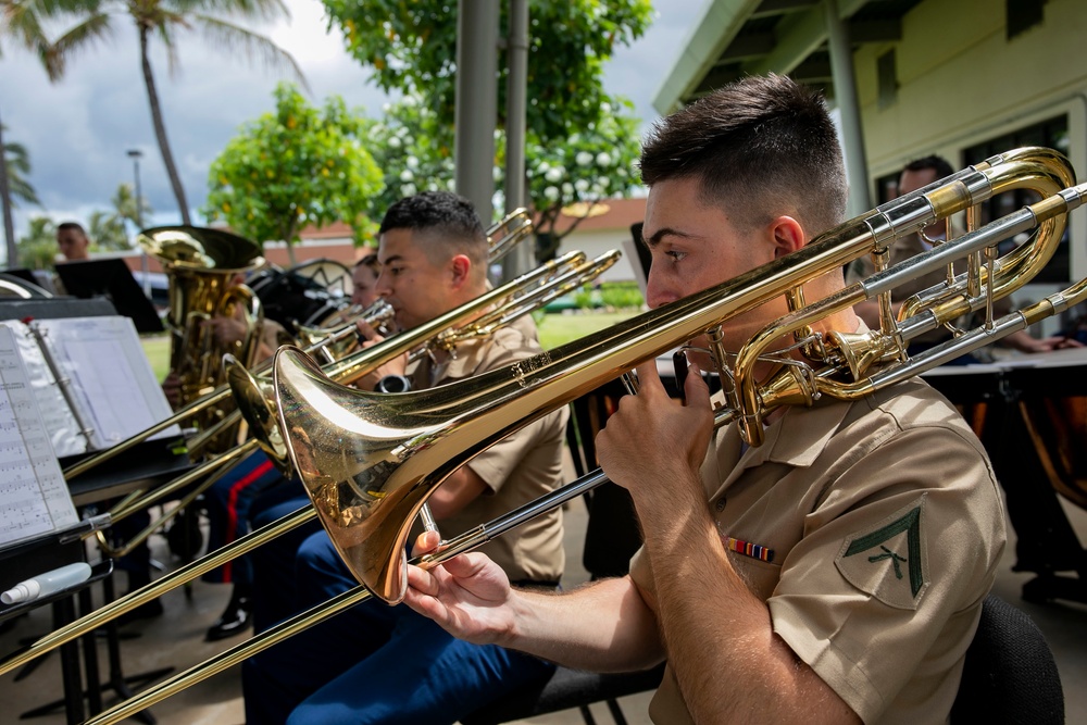 DVIDS - Images - MARFORPAC band performs for Memorial Day [Image 3 of 14]