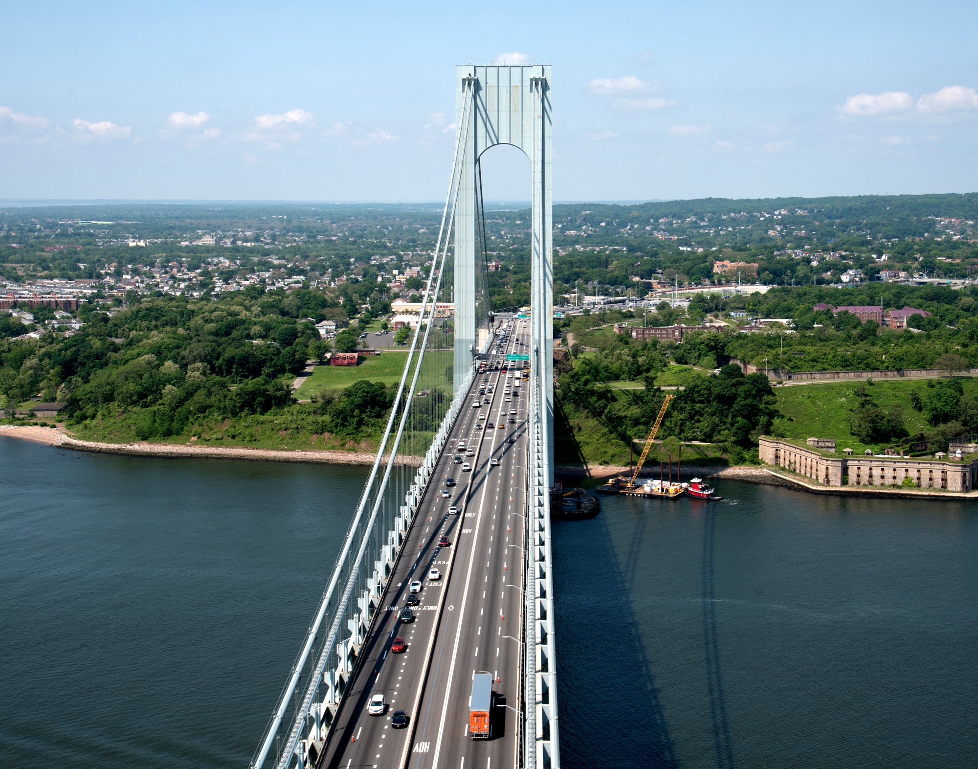 Whitestone Bridge The Whitestone Bridge Photograph By Kurt Von Dietsch