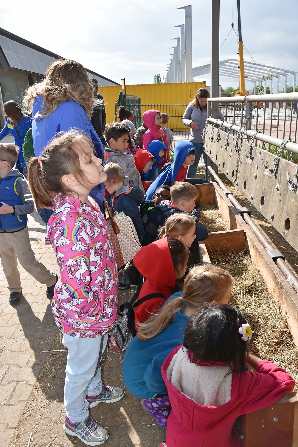 DVIDS - News - Farm life: Hainerberg first-graders visit organic farm