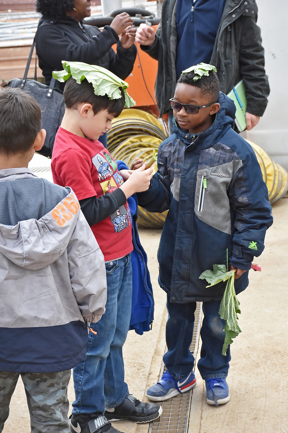 DVIDS - News - Farm life: Hainerberg first-graders visit organic farm