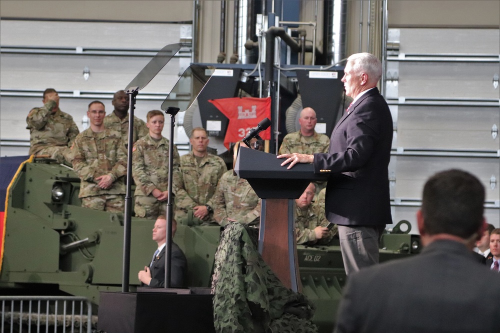 DVIDS - Images - Vice President Mike Pence visits Fort McCoy [Image 42 ...