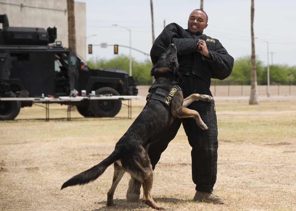 DVIDS - News - Luke celebrates Police Week