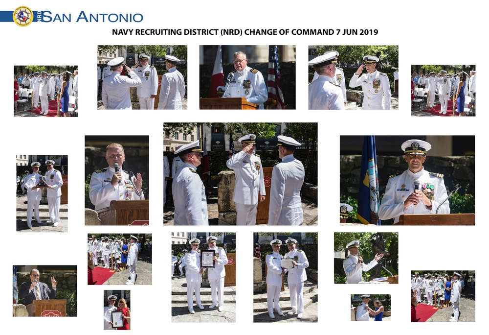 DVIDS - Images - Navy Recruiting District (NRD) San Antonio Change of ...