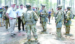 Louisiana governor, legislator visit LANG Soldiers at JRTC