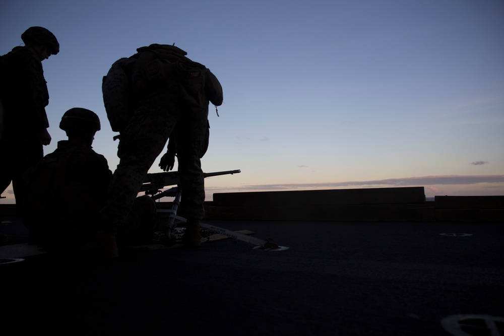 DVIDS - Images - 31st MEU Marines fire M240B and .50 caliber machine ...