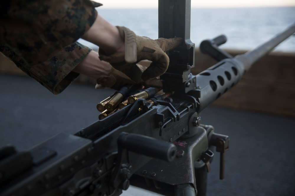 DVIDS - Images - 31st MEU Marines fire M240B and .50 caliber machine ...
