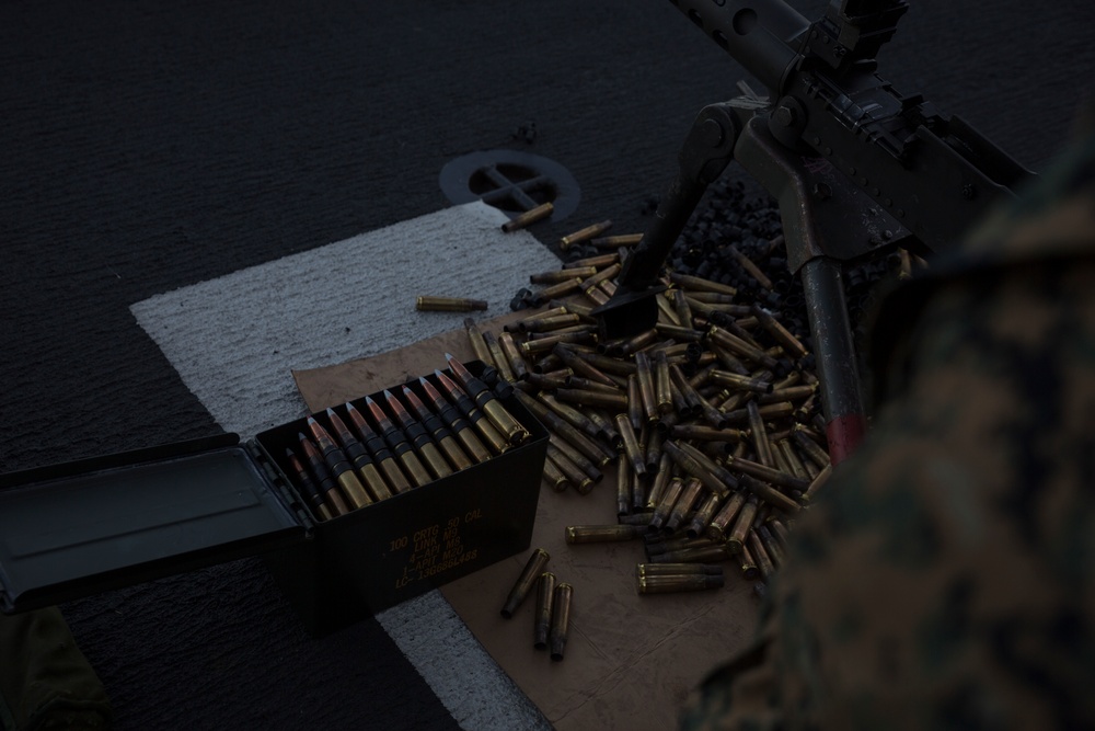 DVIDS - Images - 31st MEU Marines fire M240B and .50 caliber machine ...