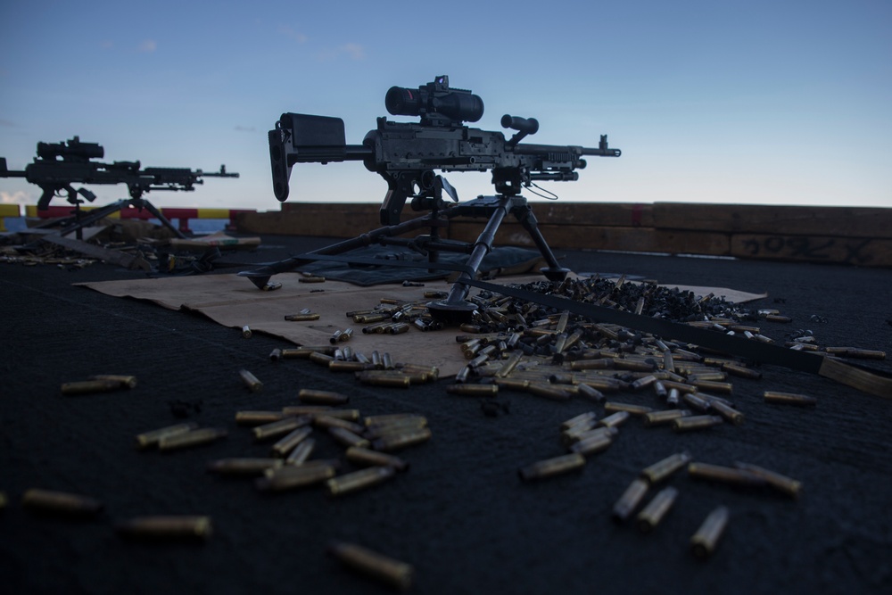 DVIDS - Images - 31st MEU Marines fire M240B and .50 caliber machine ...
