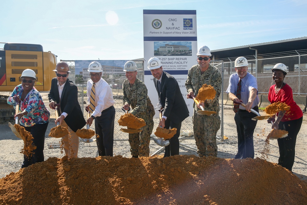 DVIDS - Images - Norfolk Naval Shipyard breaks ground for its new ...