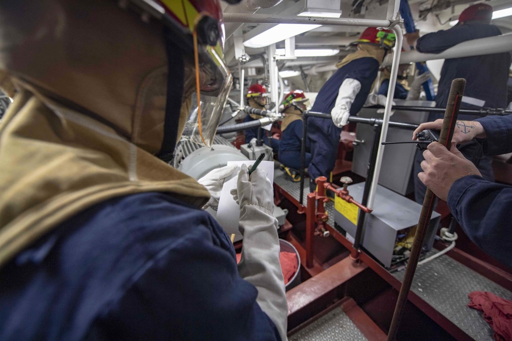 DVIDS - Images - USS McCampbell damage control training drill [Image 6 ...