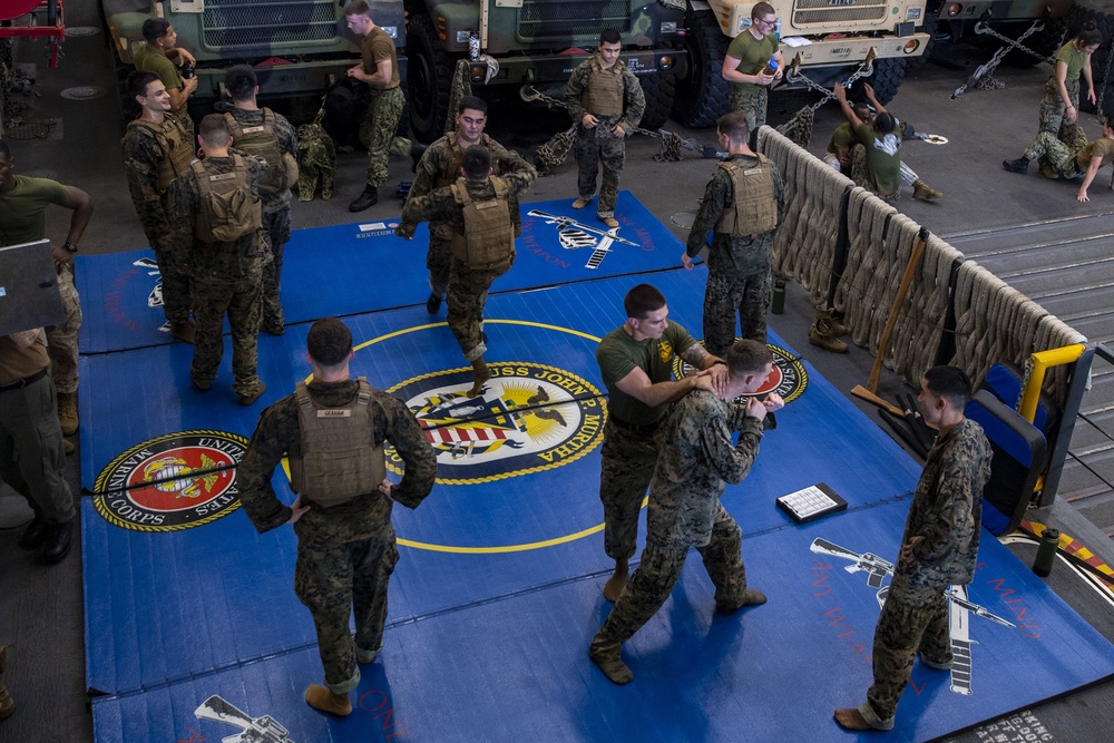 DVIDS - Images - MCMAP Training Aboard USS John P. Murtha [Image 2 of 5]