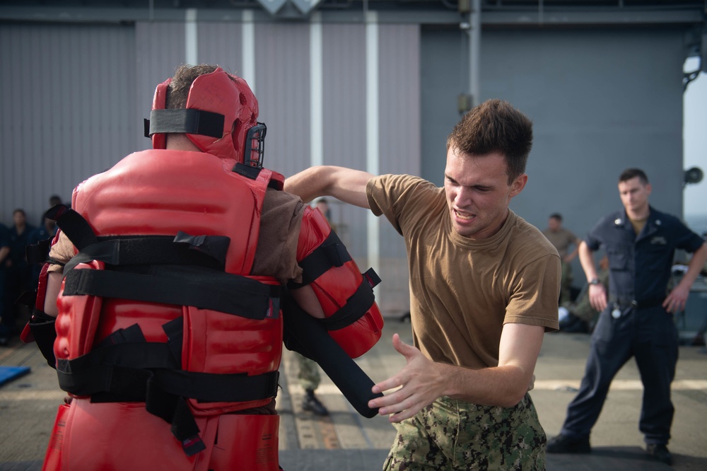 DVIDS - Images - USS Leyte Gulf Conducts Security Reaction Force ...