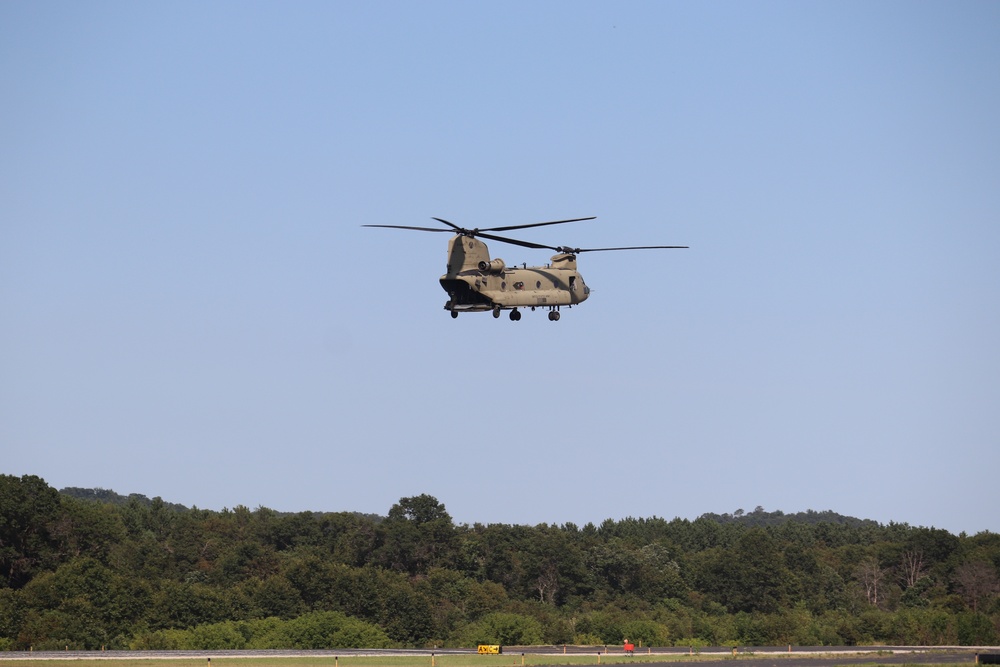 DVIDS - Images - CH-47 Chinook, crew support 89B sling-load training at Fort McCoy [Image 1 of 60]