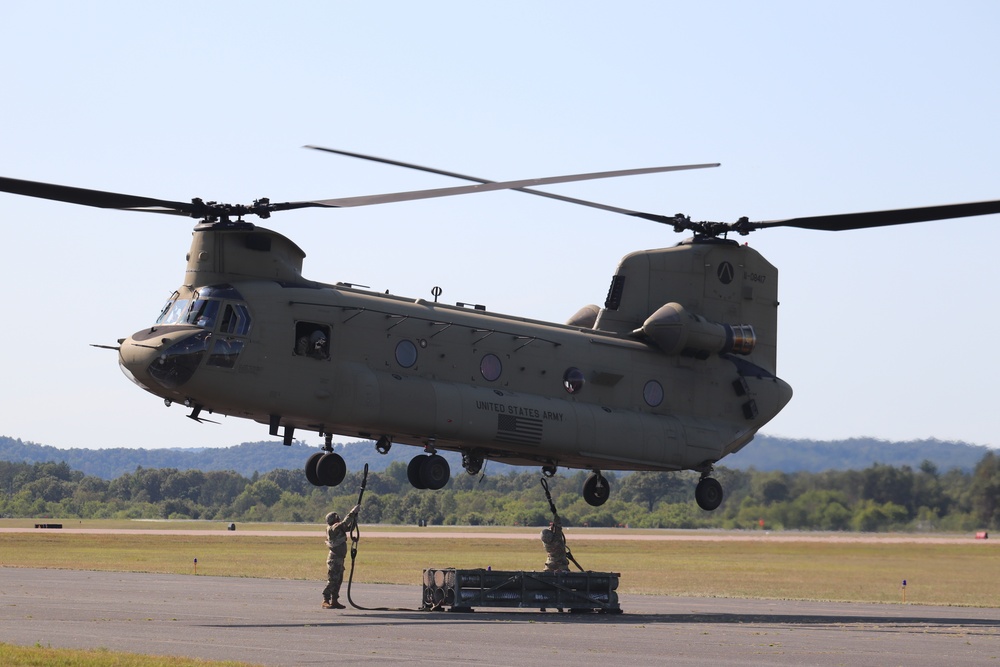 DVIDS - Images - CH-47 Chinook, crew support 89B sling-load training at Fort McCoy [Image 42 of 60]
