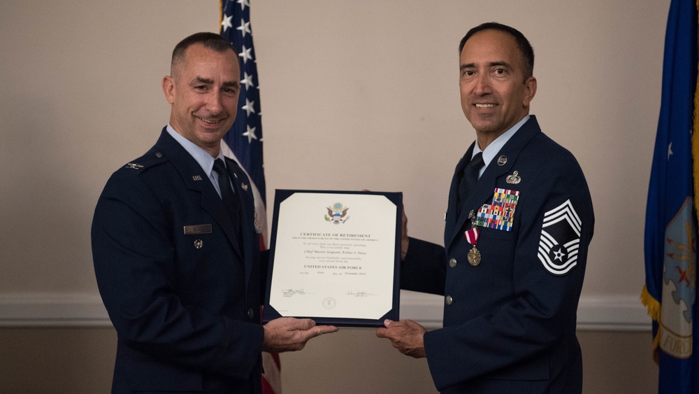DVIDS - Images - Chief Master Sgt. Perez retirement ceremony [Image 3 of 7]
