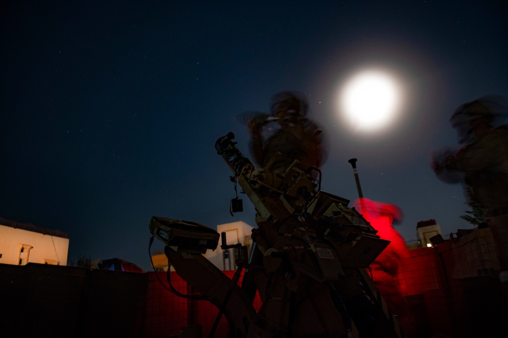 DVIDS - Images - Marines supporting OIR fire mortars during training ...